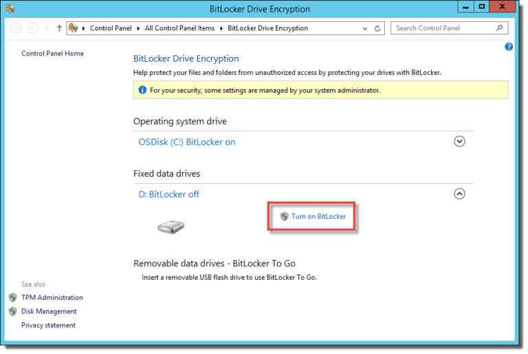 Bitlocker - Impossibile trovare il file specificato / Errore nella ...