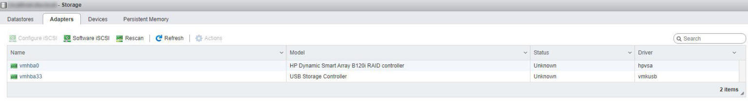HPE Dynamic Smart Array B120i controller driver ESXi - Computer Masters HPE Dynamic Smart Array B120i controller driver ESXi - Computer Masters