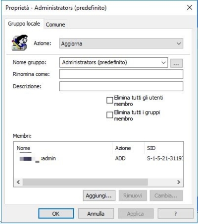 GPO - Rimozione utenti locali amministratori - Computer Masters
